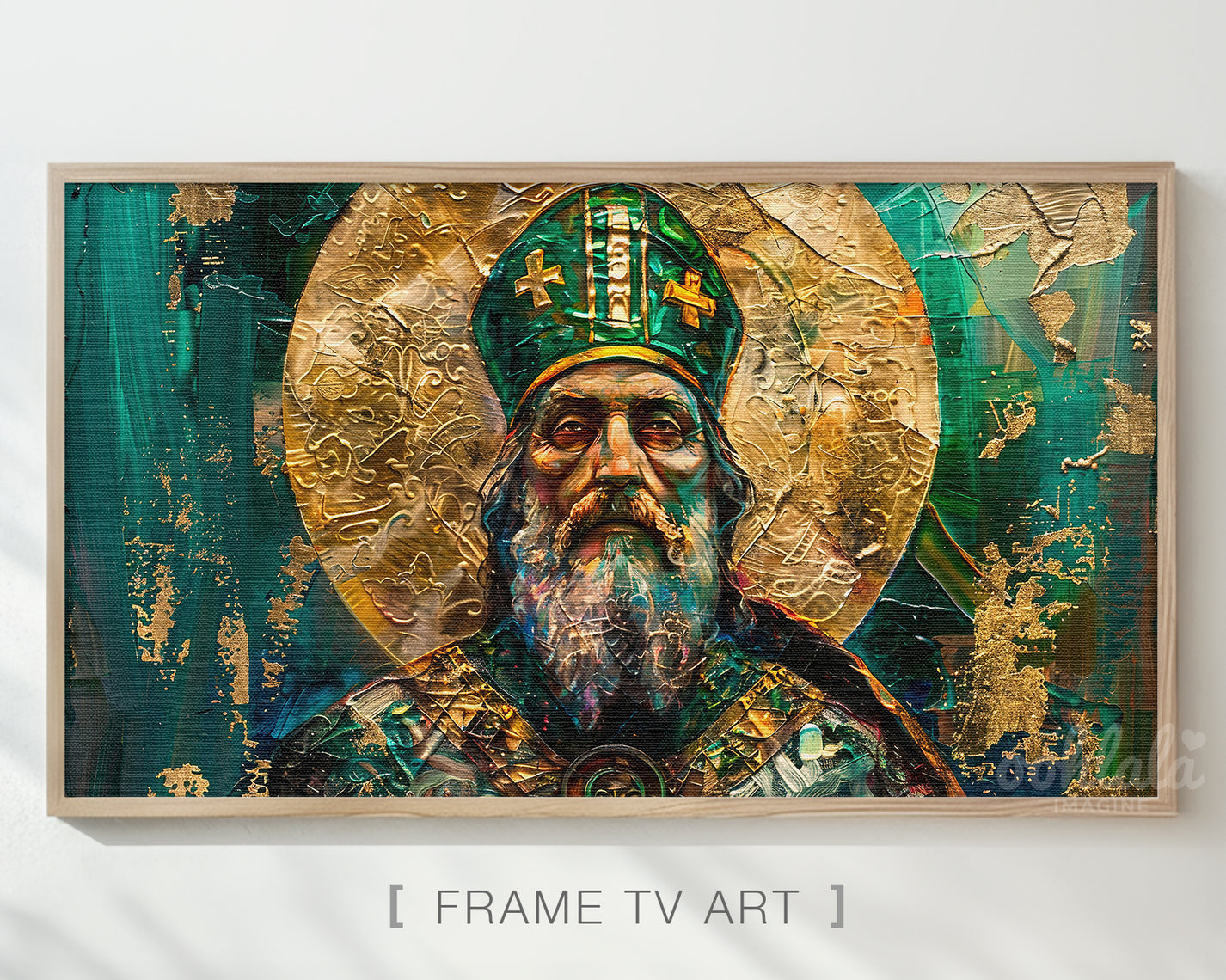 Saint Patrick Portrait Painting St. Patrick's Day Celebration – XY ELEMENT