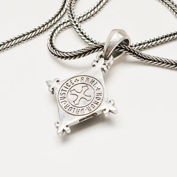Medieval Rhombus Pendant Necklace – XY ELEMENT