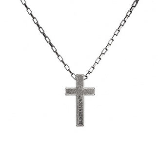 Titanium Steel Cross Pendant Antique Finished Necklace – XY ELEMENT